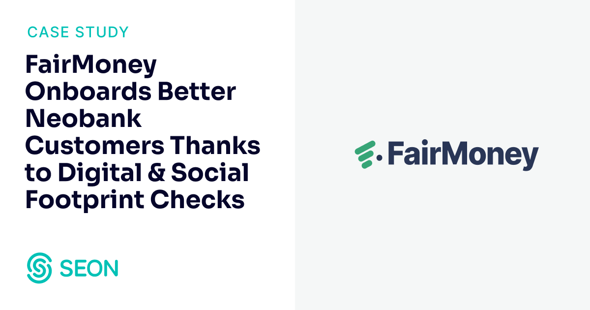 FairMoney Onboards Better Digital Bank Customers | SEON