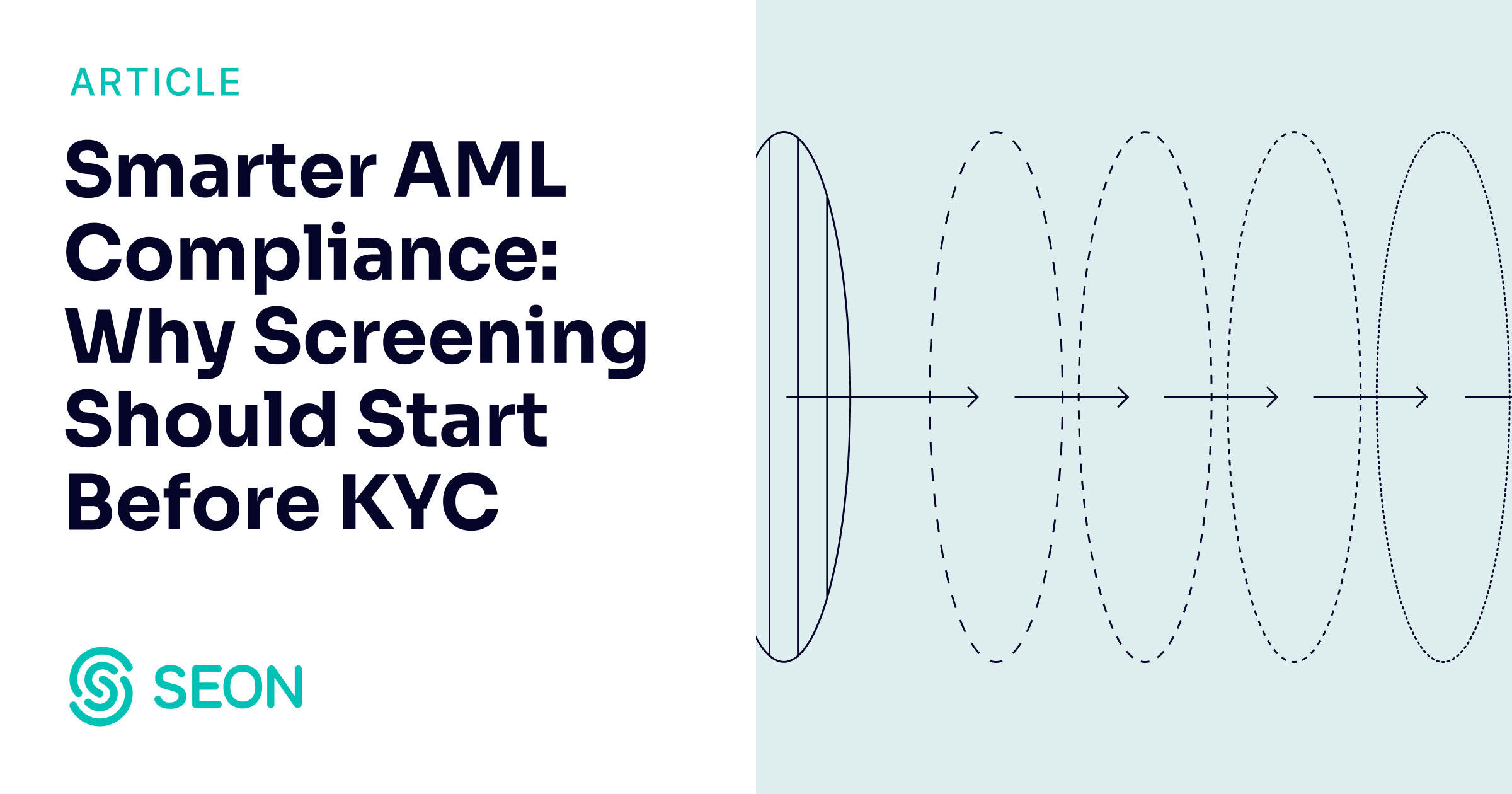 Smarter AML: Why Screening Should Start Before KYC | SEON