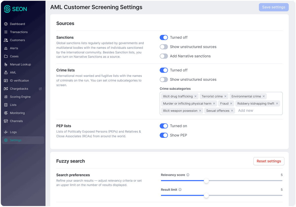 Customer Screening Made Easy for Compliance | SEON